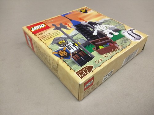 LEGO Knights Kingdom 4817 Dungeon MINT! RARE! Castle Skeleton Chrome ...