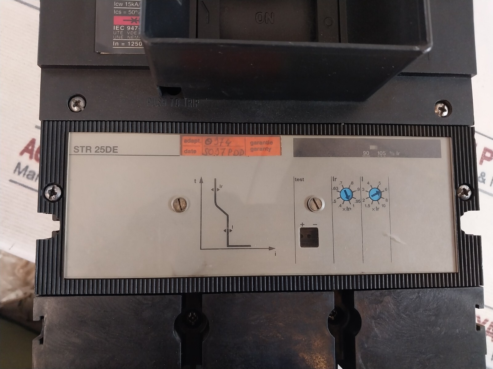 Merlin Gerin C1251 H Circuit Breaker 1250A 3-Poles | eBay