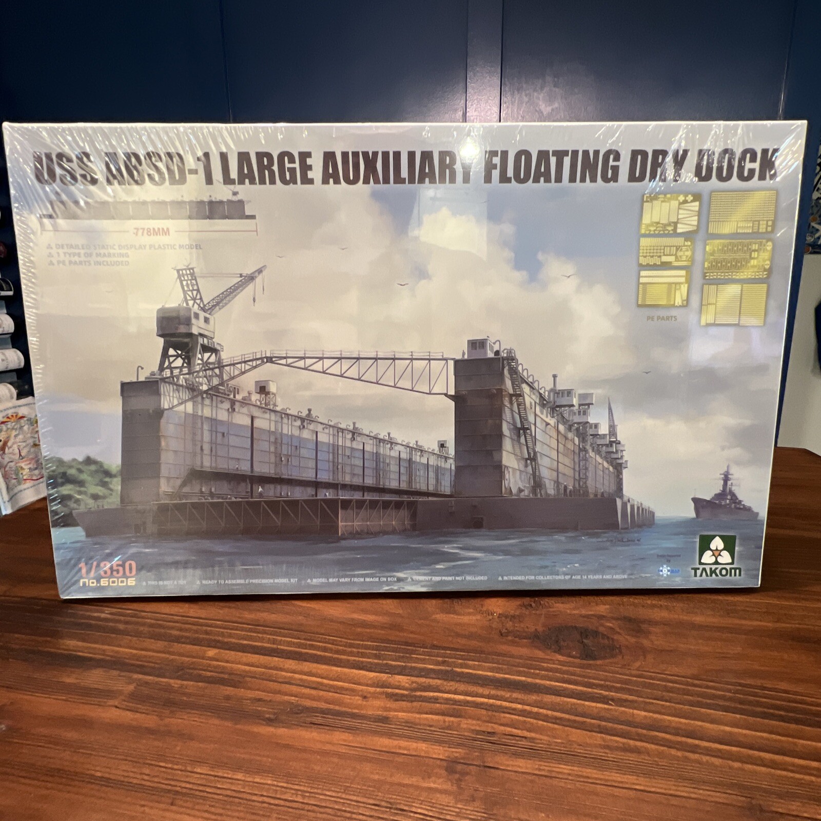Takom 6006 1/350 USS ABSD-1 Floating Dry Dock Model Kit - TAK6006 ...