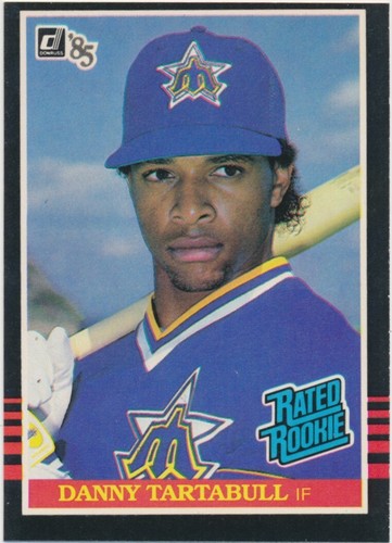 1985 Donruss #27 Seattle Mariners Danny Tartabull Rookie | eBay