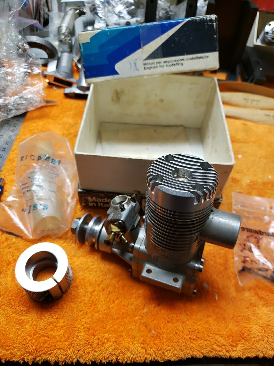 SUPER TIGRE Engine - X series - ST X .60 Silver Head RC rear exhaust ...