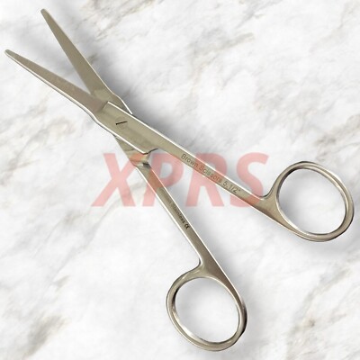 Brown Dissecting Scissors, 5.5", Straight, Delicate Blunt Tips, German ...