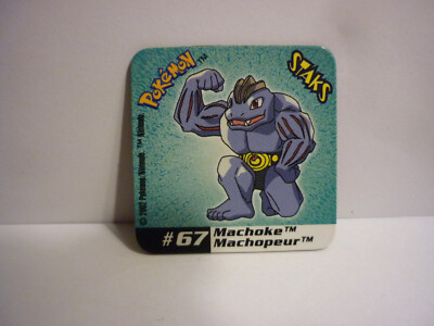Staks Magnet Aimant Pokémon Nintendo 2002 N° 67 MACHOPEUR | eBay