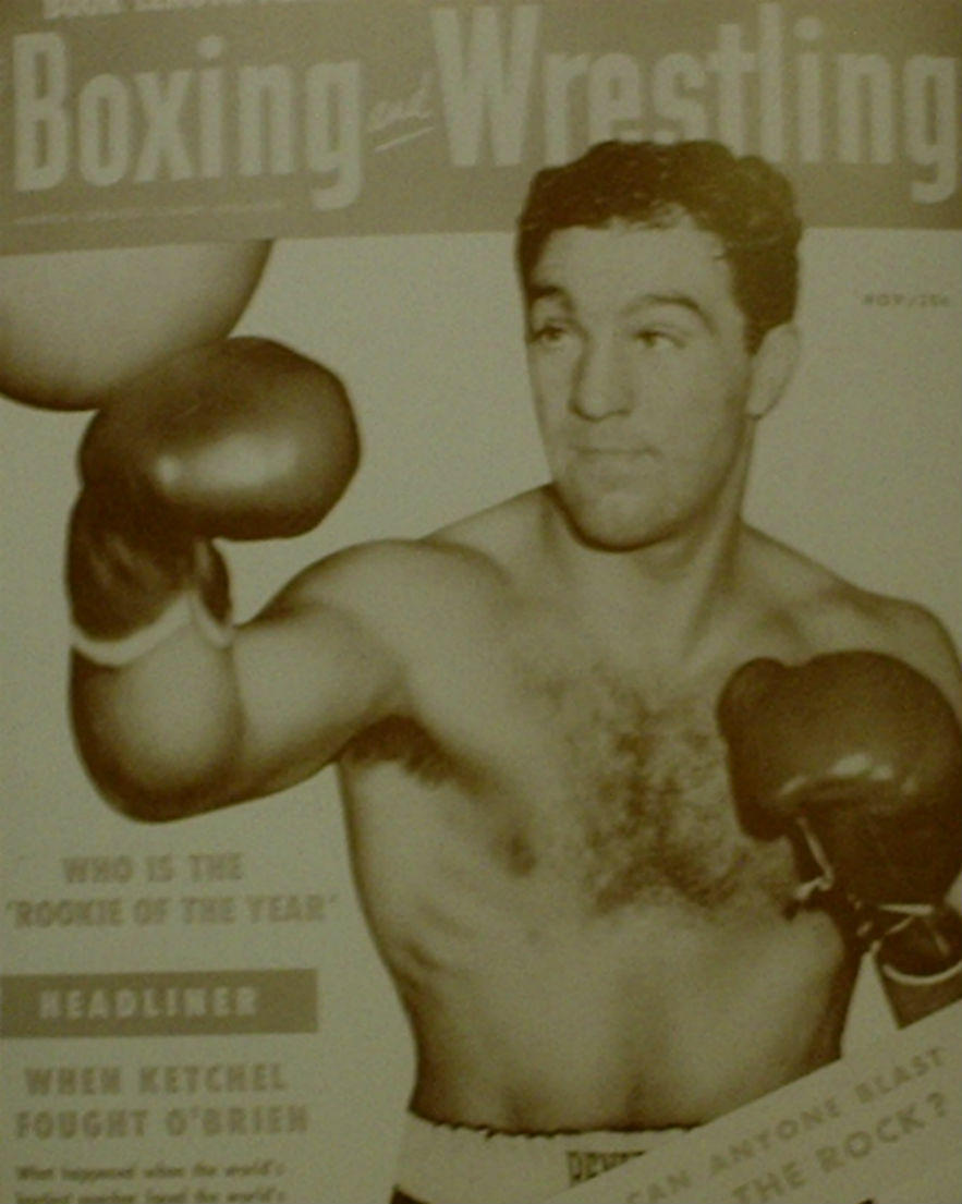 Rocky Marciano Poster Print Nov 1954 Boxing and Wrestling Magazine ...