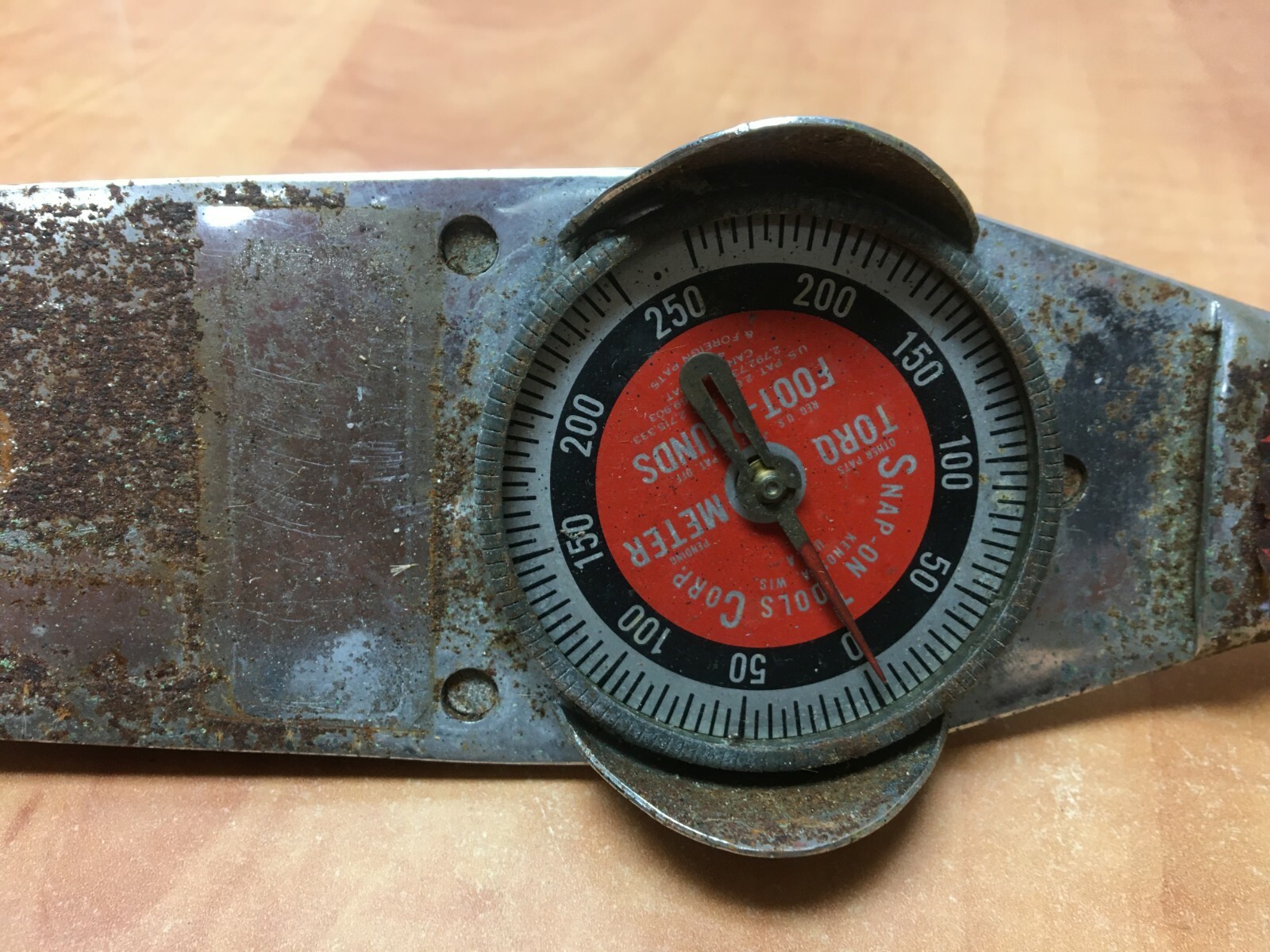 Snap-on Torqometer 250 FT Lbs 1/2" Drive TE250FU Torque Wrench for sale ...