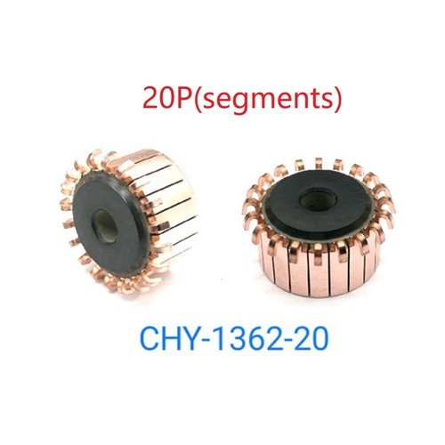 Electrical Motor Commutator 20P Copper Bar 8x30x175mm Size Silver ...