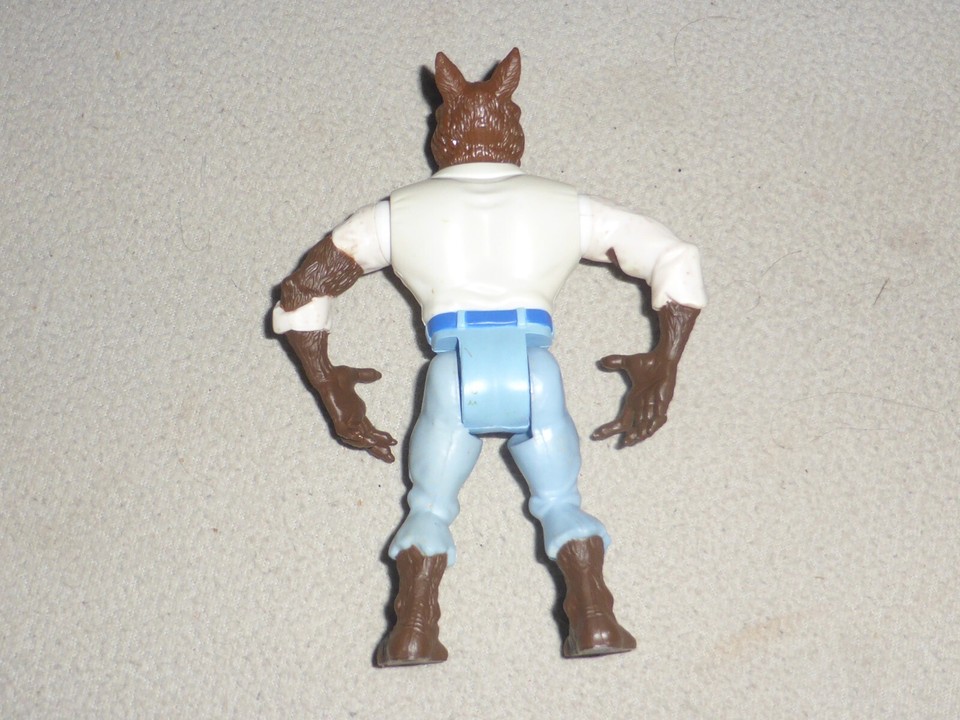 THE REAL GHOST BUSTERS MONSTERS WOLFMAN WEREWOLF ACTION FIGURE 1989 ...