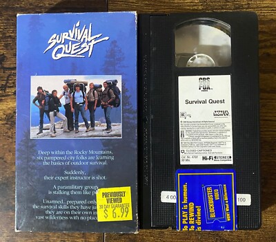 VHS: Survival Quest: Don Coscarelli, Lance Henriksen (B) | eBay