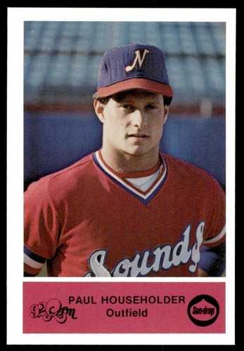 1979 Nashville Sounds Team Issue Paul Householder Nashville Sounds #NNO ...