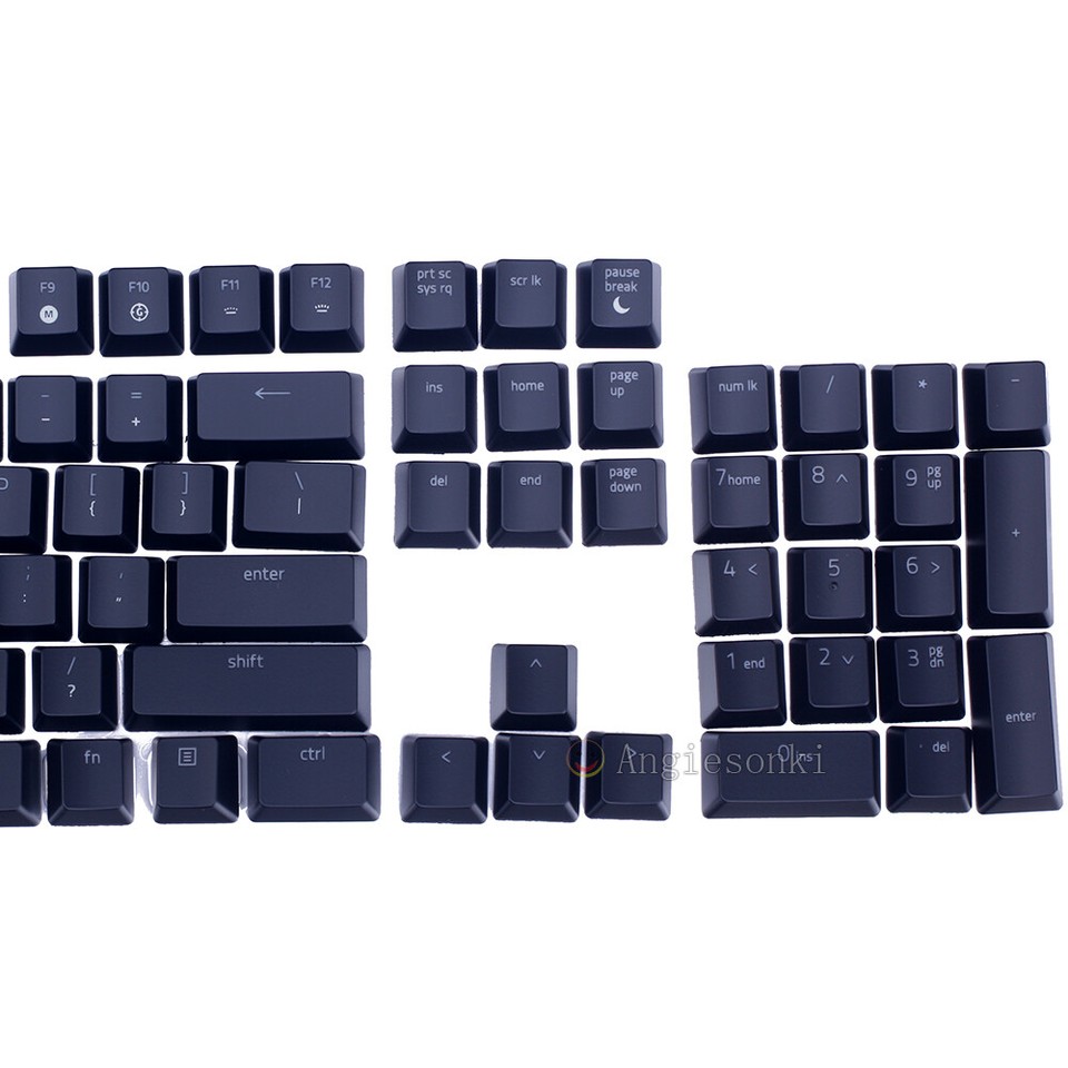 Replacement keycaps for Razer Black Widow X Chroma Gaming Keyboard key ...