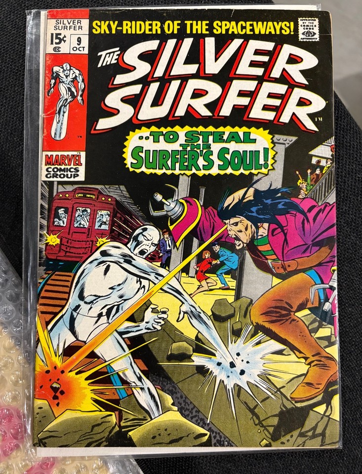 Silver Surfer complete run 1-18 avg Fine - tons of pics | eBay