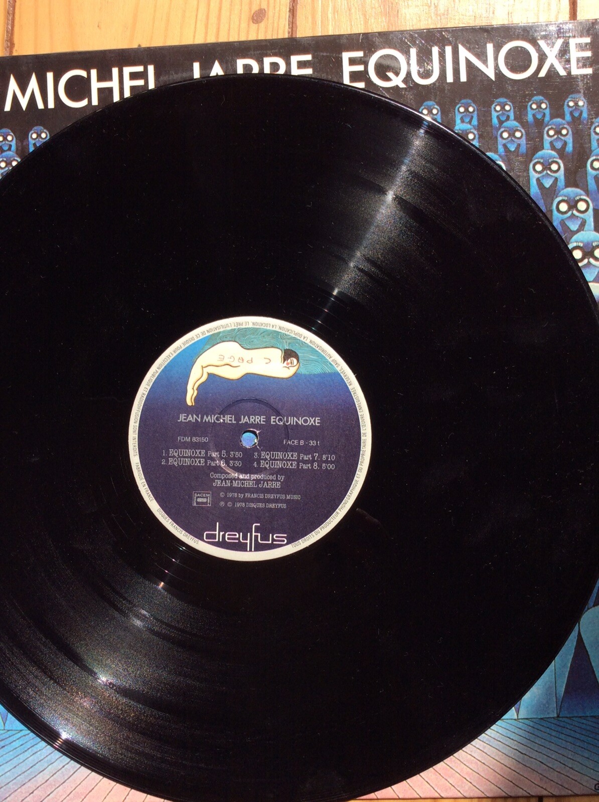 LP 33T JEAN MICHEL JARRE "Equinoxe" DISQUES DREYFUS FDM 83150 FRANCE | eBay
