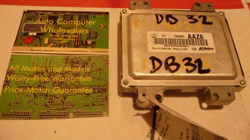 DB32 WARRANTY OEM 2011 11 Cruze Engine Control Computer Brain ECM ECU ...
