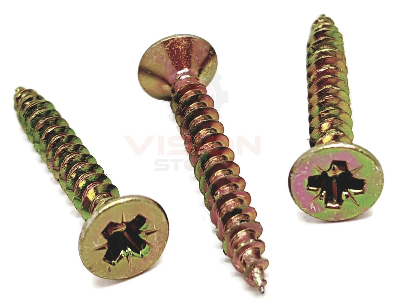 Multi Purpose Wood Screws Pozi Sizes: 2.5mm x 10mm, 2.5mm x 12mm, 2.5mm ...