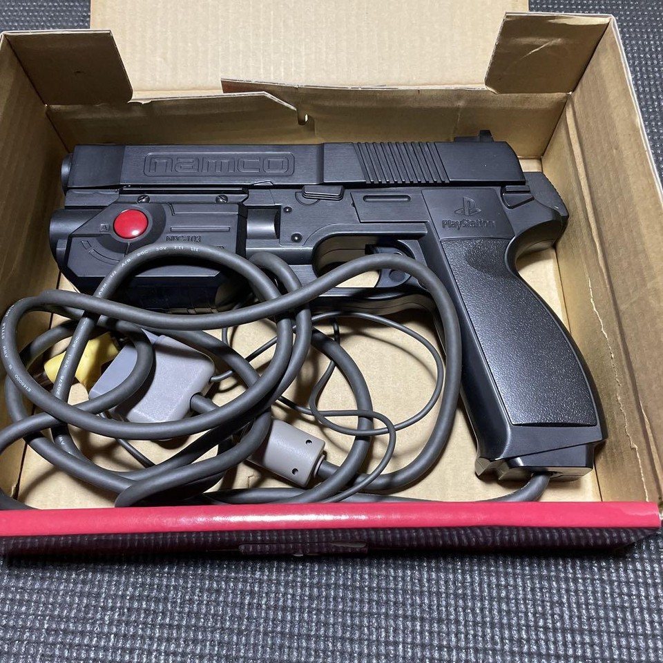 PS1 Namco GUNCON Gun Controller Playstation NPC-103 Work for CRT TV ...