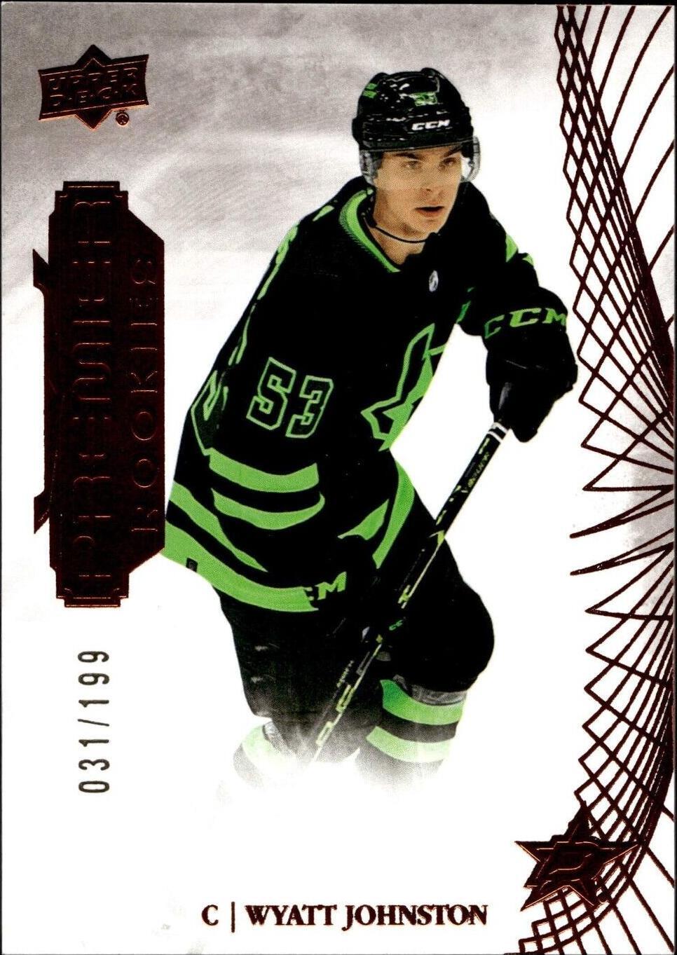 2022-23 Upper Deck Premier - Rookies Wyatt Johnston #106 Bronze /199 ...