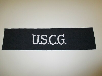 b3484 WW2 US Coast Guard Armband USCG IR8T | eBay
