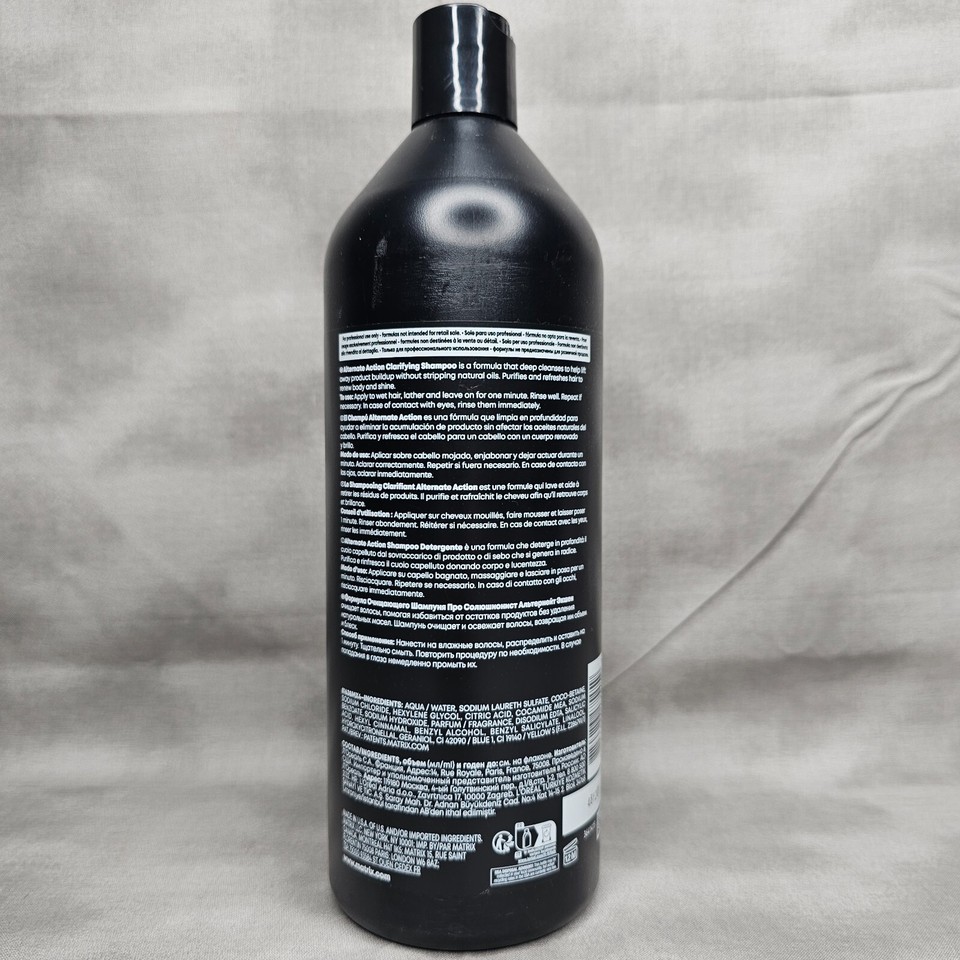 MATRIX Alt Action Clarifying Shampoo Deep Cleansing for Product Buildup ...