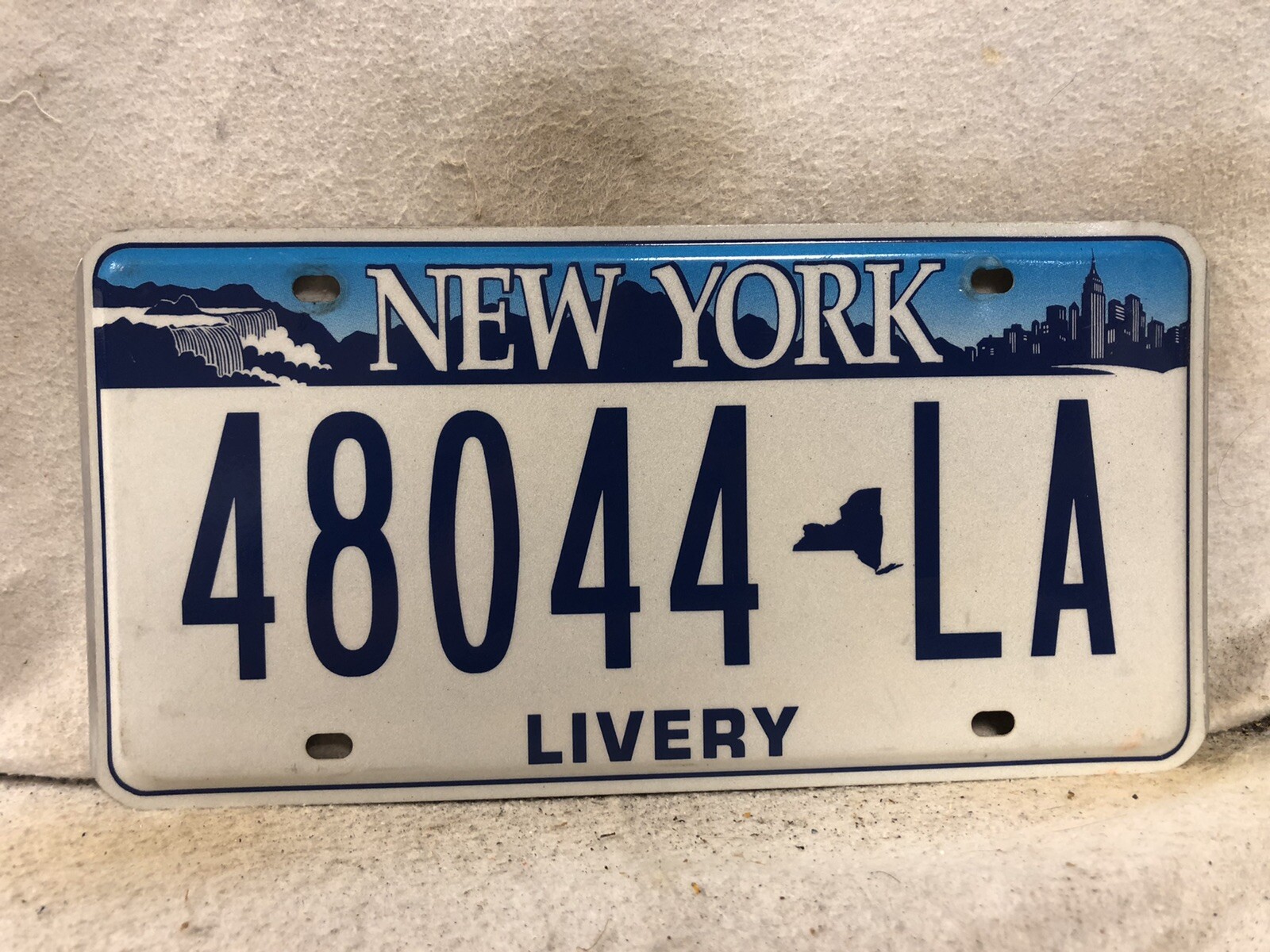 New York Livery License Plate | eBay