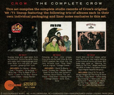 CROW COMPLETE CROW NEW CD 90771112385 | eBay