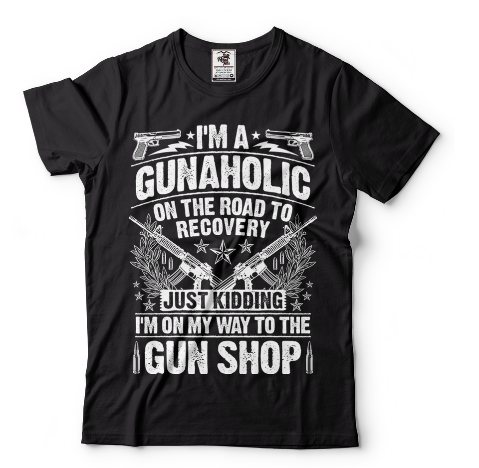 Gun t shirts, Patriotic t shirts, funny gun shirts for men, pro gun ...