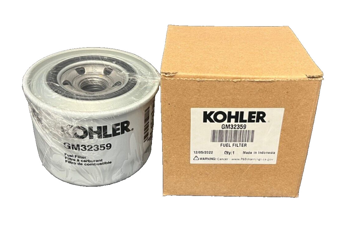 KOHLER GM32359 - Fuel filter cross reference