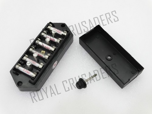 NEW MASSEY FERGUSON TRACTOR FUSE BOX WITH 6 FUSE PLUG SLOTS (CODE 1506 ...