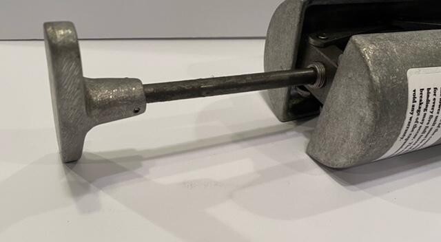 ( 1 ) Mallory Cast Aluminum Metal Boot Shaft Calf Stretcher Authentic ...