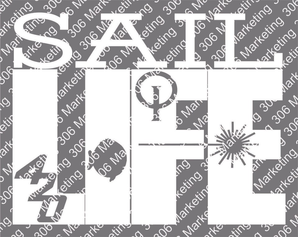 Sail Life Sticker decal (jr sailing, opti, sunfish, laser, 420) | eBay