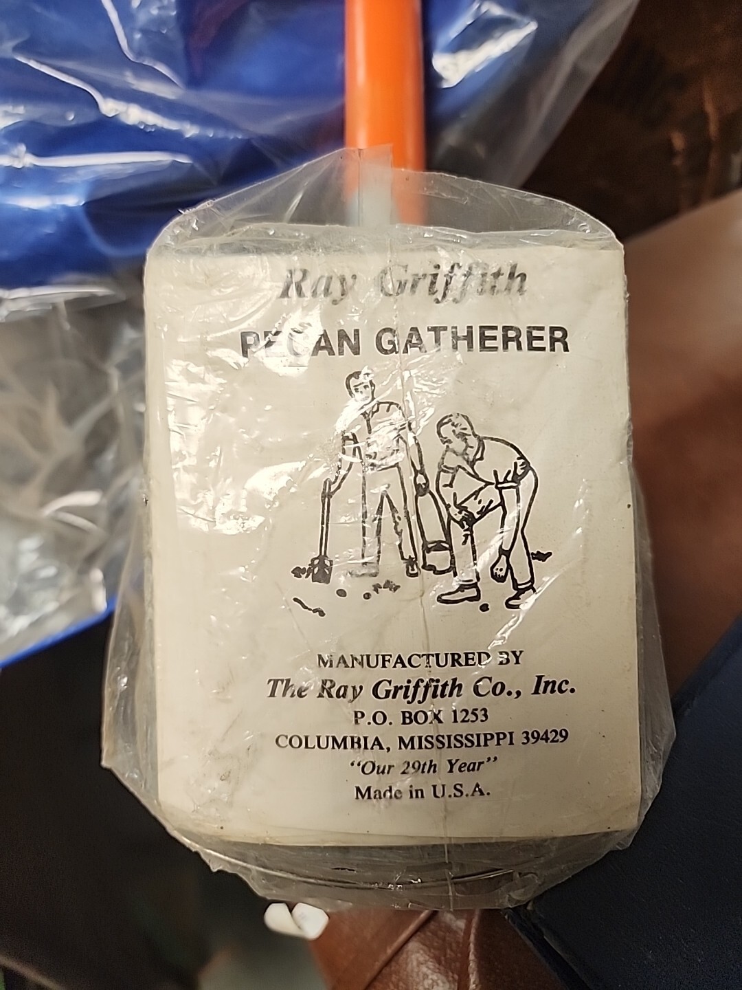 Pecan Picker Upper Griffith Gatherer Getter Nuts Harvester Weasel ...