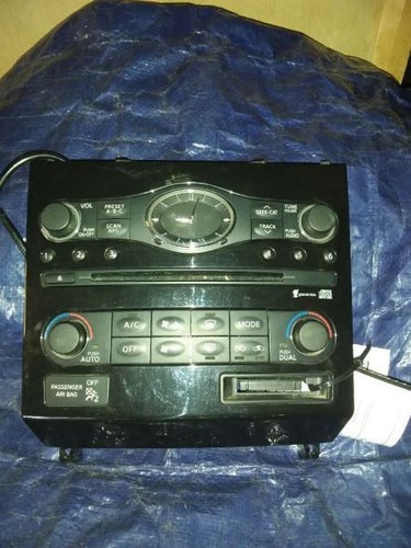 Temperature Control Without Navigation System Fits 09 INFINITI FX ...