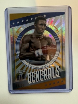 2025 Topps Chrome Boxing Thomas Hearns 50/50 The Generals | eBay UK