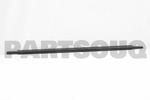6816428040 Genuine Toyota WEATHERSTRIP, REAR DOOR GLASS, OUTER LH 68164 ...