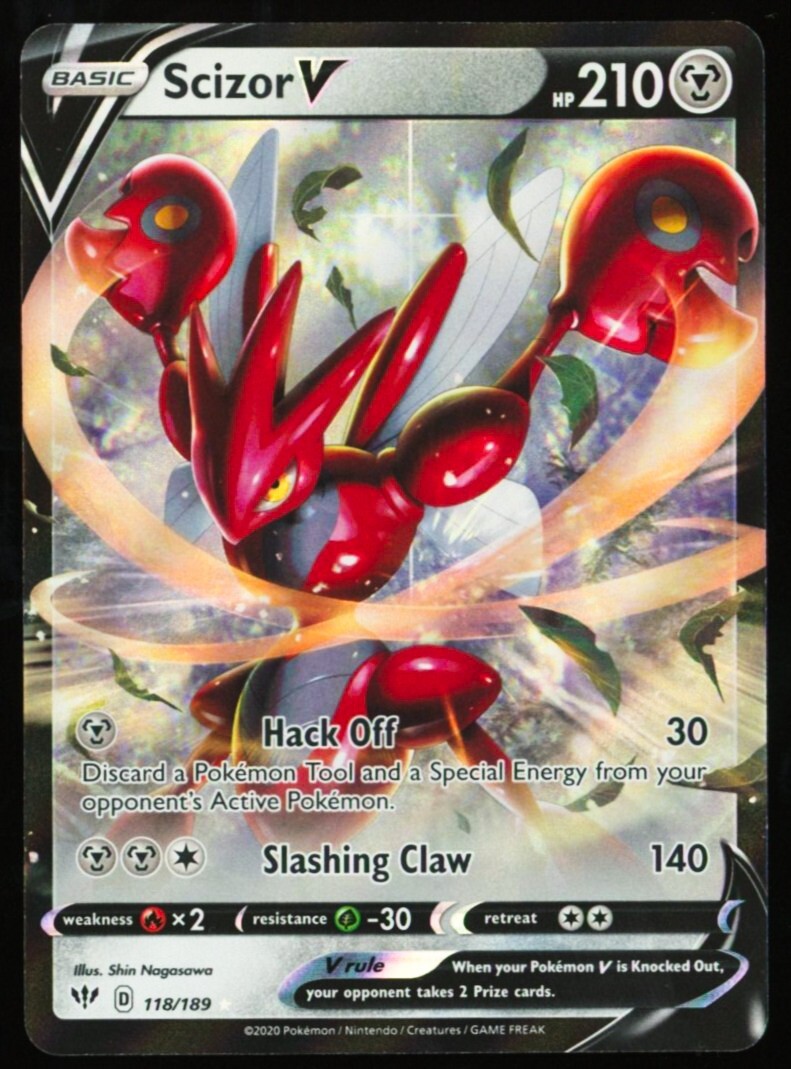 scizor v 118 For Sale - MAVIN