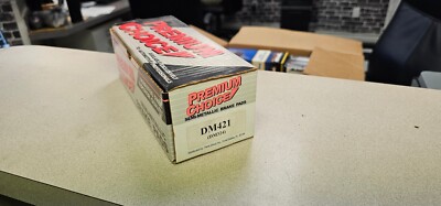 Premium Choice Semi-Metallic Brake Pads - DM421/DM324 | eBay