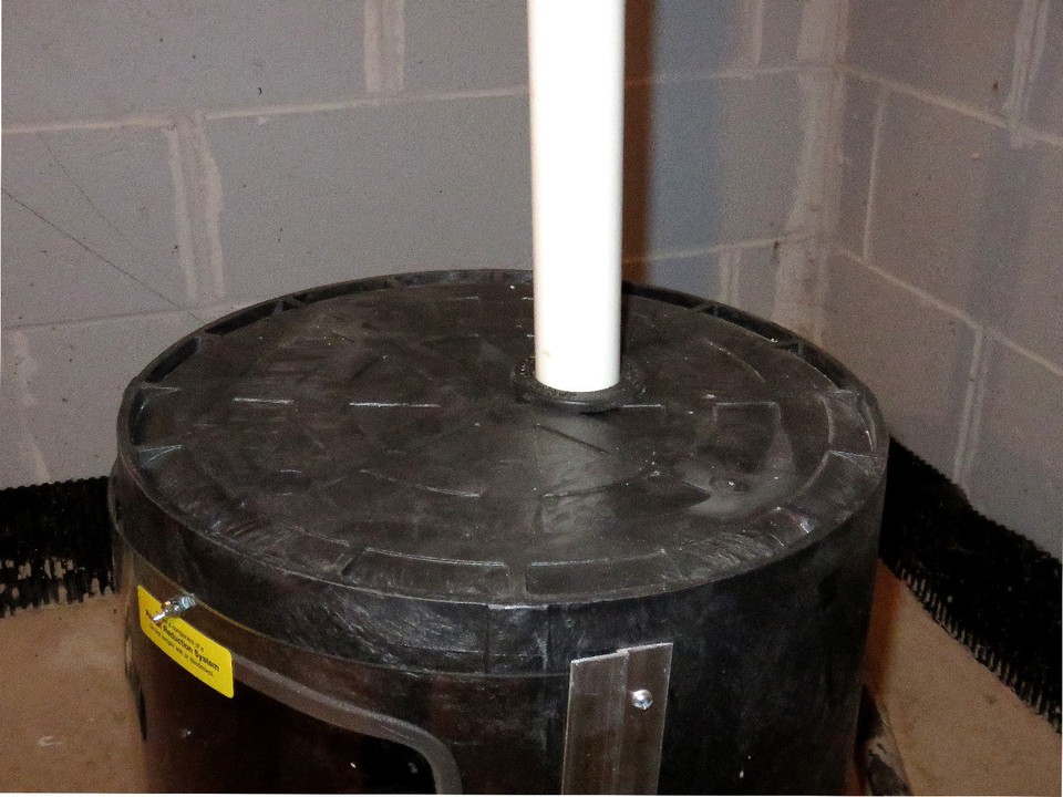 Easy Access Pedestal Sump Cover for Radon Mitigation System ...