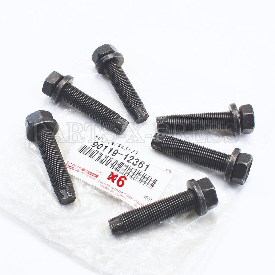 NEW GENUINE OEM TOYOTA 2003 - 2023 4RUNNER BOLT WITH WASHER 90119-12361 ...