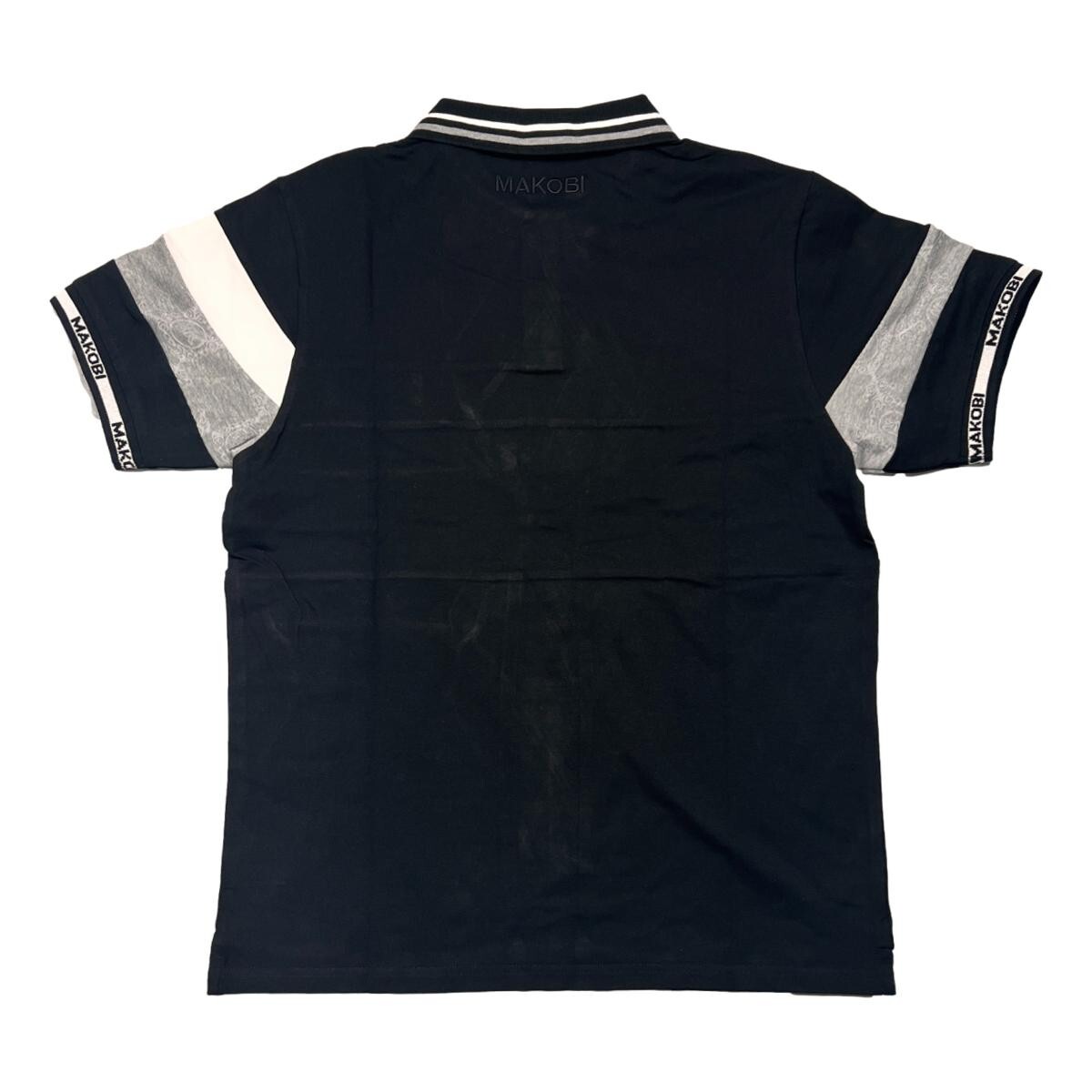 Men's Casper Short Sleeve Embossed Logo Streetwear Polo Shirt By Makobi ...