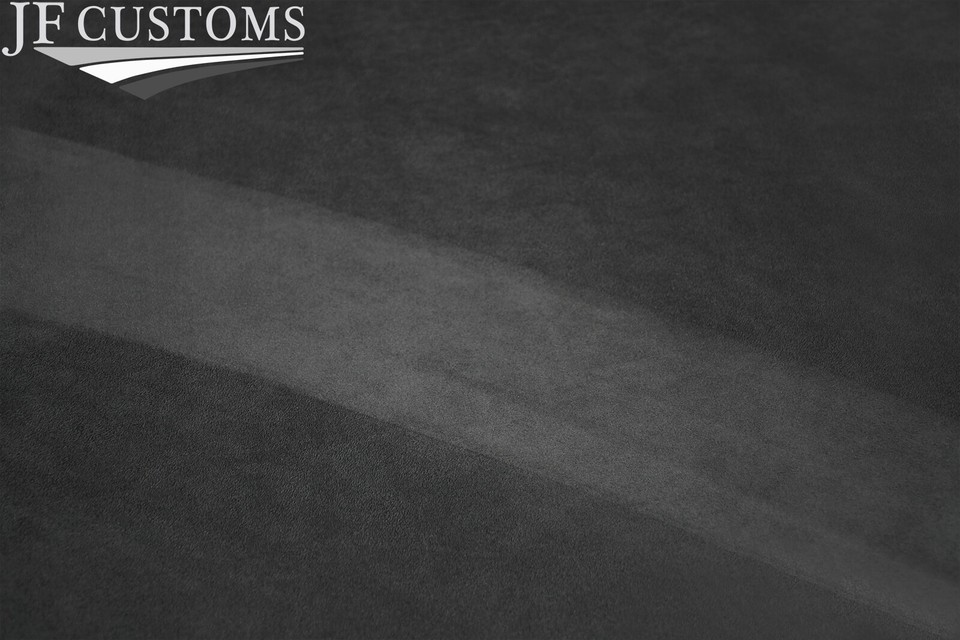 BLACK STITCH D GREY SUEDE HEADLINER COVER FOR VW GOLF MK5 V 2003-2009 ...