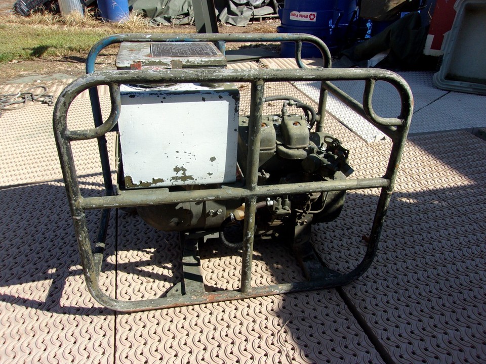 MILITARY SURPLUS GENERATOR NOT WORKING FOR PARTS- CUSTOMER PICKUP ONLY ...
