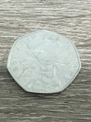 Rare 2017 Limited Edition Benjamin Bunny 50p coin | eBay UK