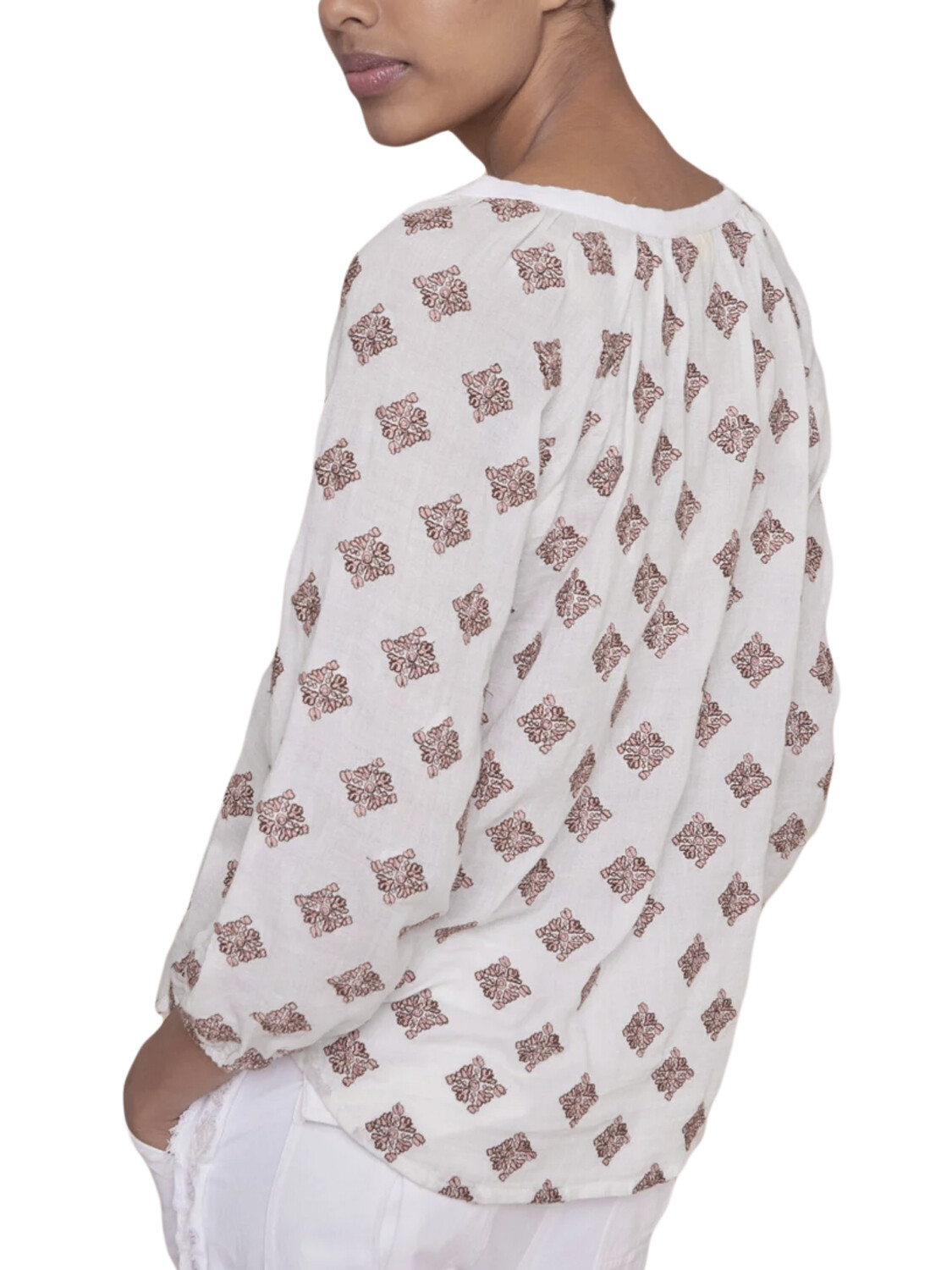 ROBERTA ROLLER RABBIT Women's Rose Meda Malm Top $125 NEW | eBay