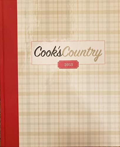 COOK'S COUNTRY 2013 AMERICA'S TEST KITCHEN - Hardcover **Mint Condition ...