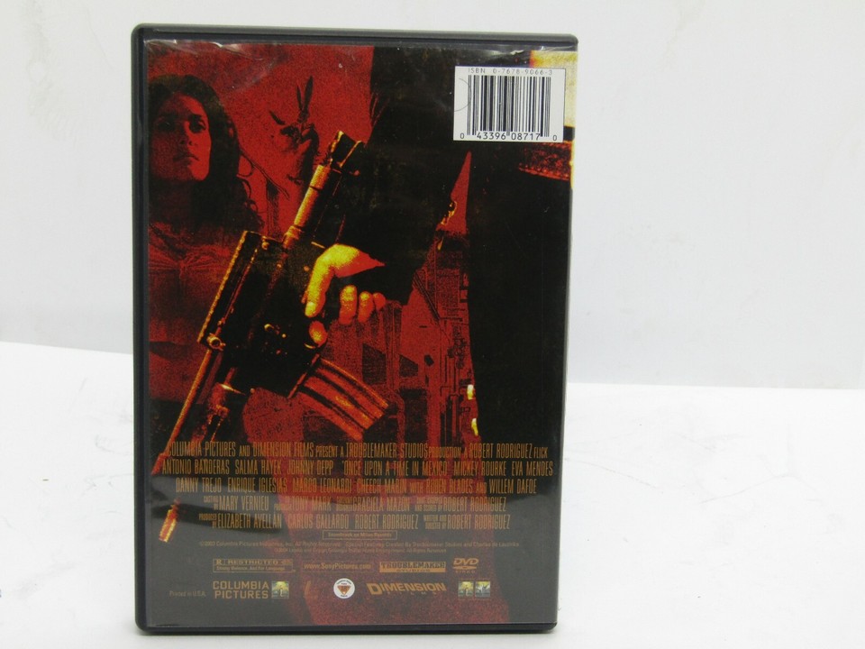 Once Upon a Time in Mexico (DVD, 2003). Pre-owned. | eBay