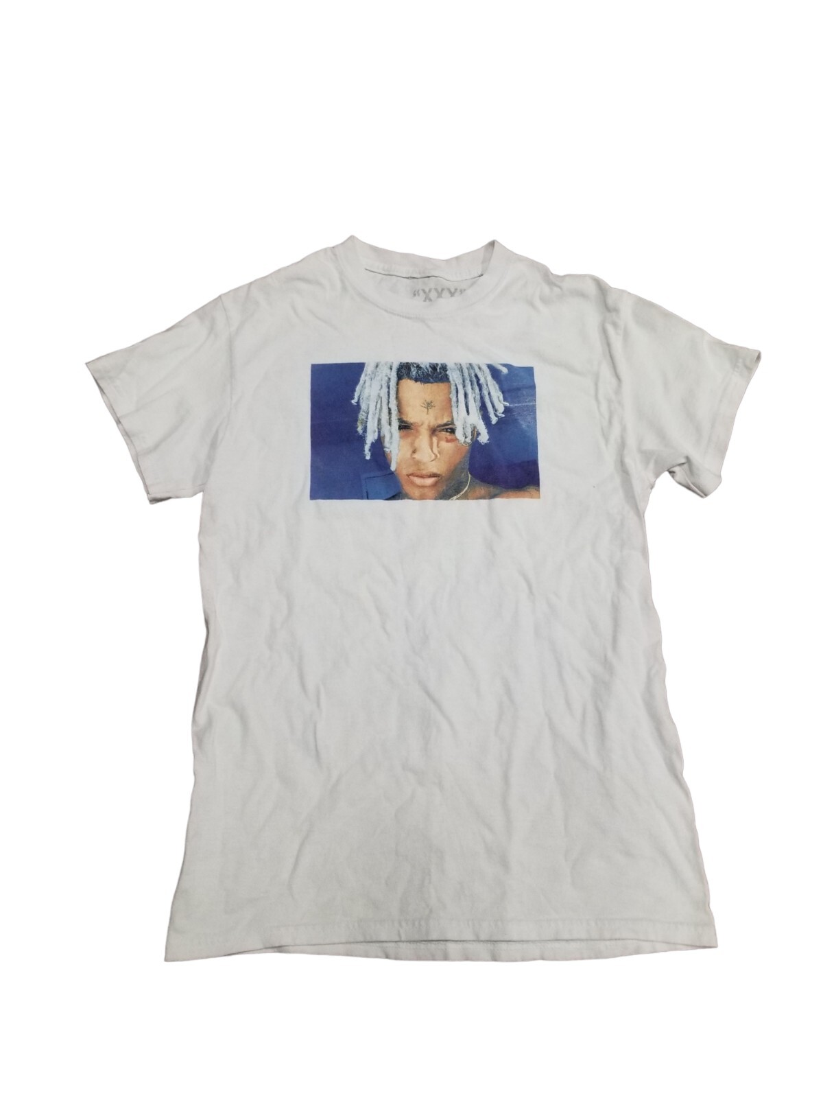 Rare XXXtentacion Rapper Selfie Shirt White Small Rap… - Gem