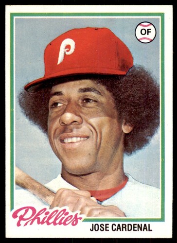1978 Topps Jose Cardenal (101) Baseball Cards #210 | eBay