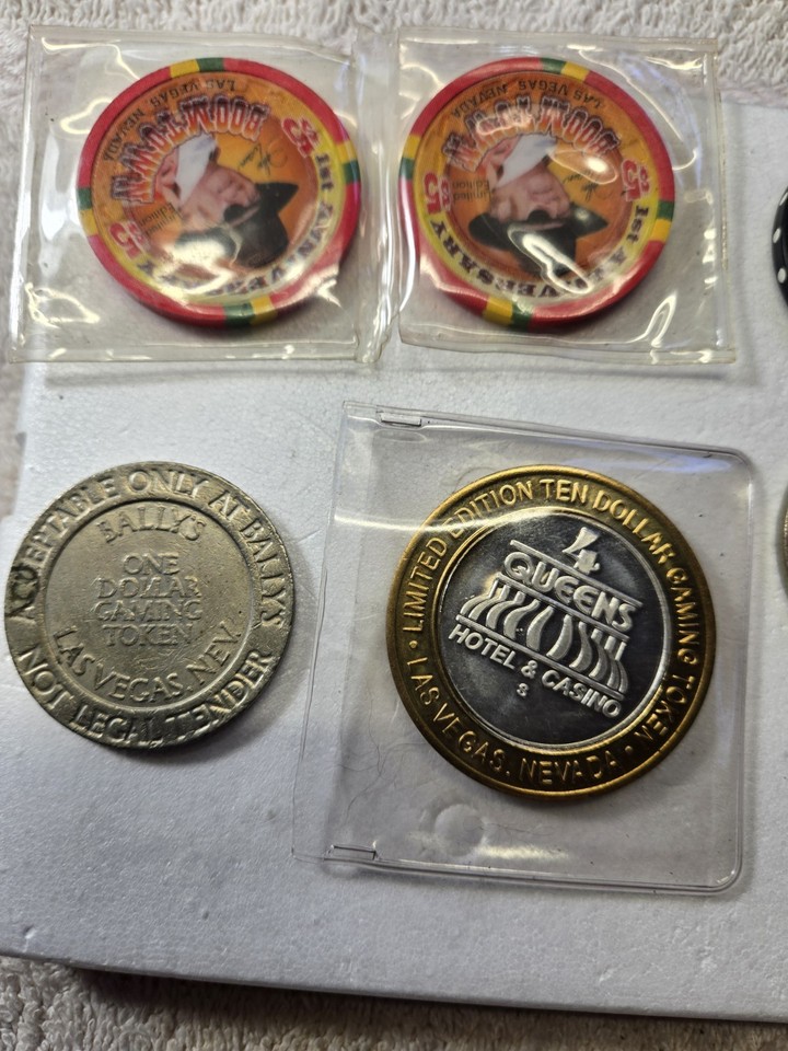 Mix Lot Of (8) Casino Gaming Tokens..V1 | eBay