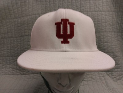 Men's L/XL Adidas Superflex White Indiana University IU Hat Cap | eBay