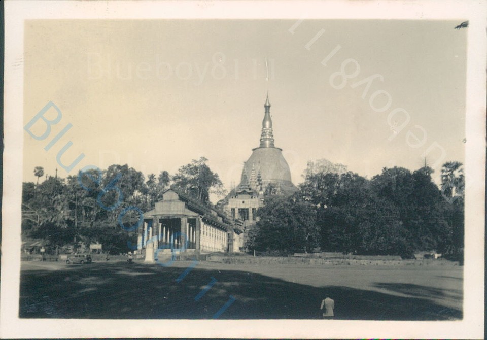 Burma Burmese Pagoda Stupa Temple in the 1930's | eBay