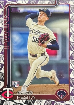 2025 Topps #178 David Festa Spring Training | eBay